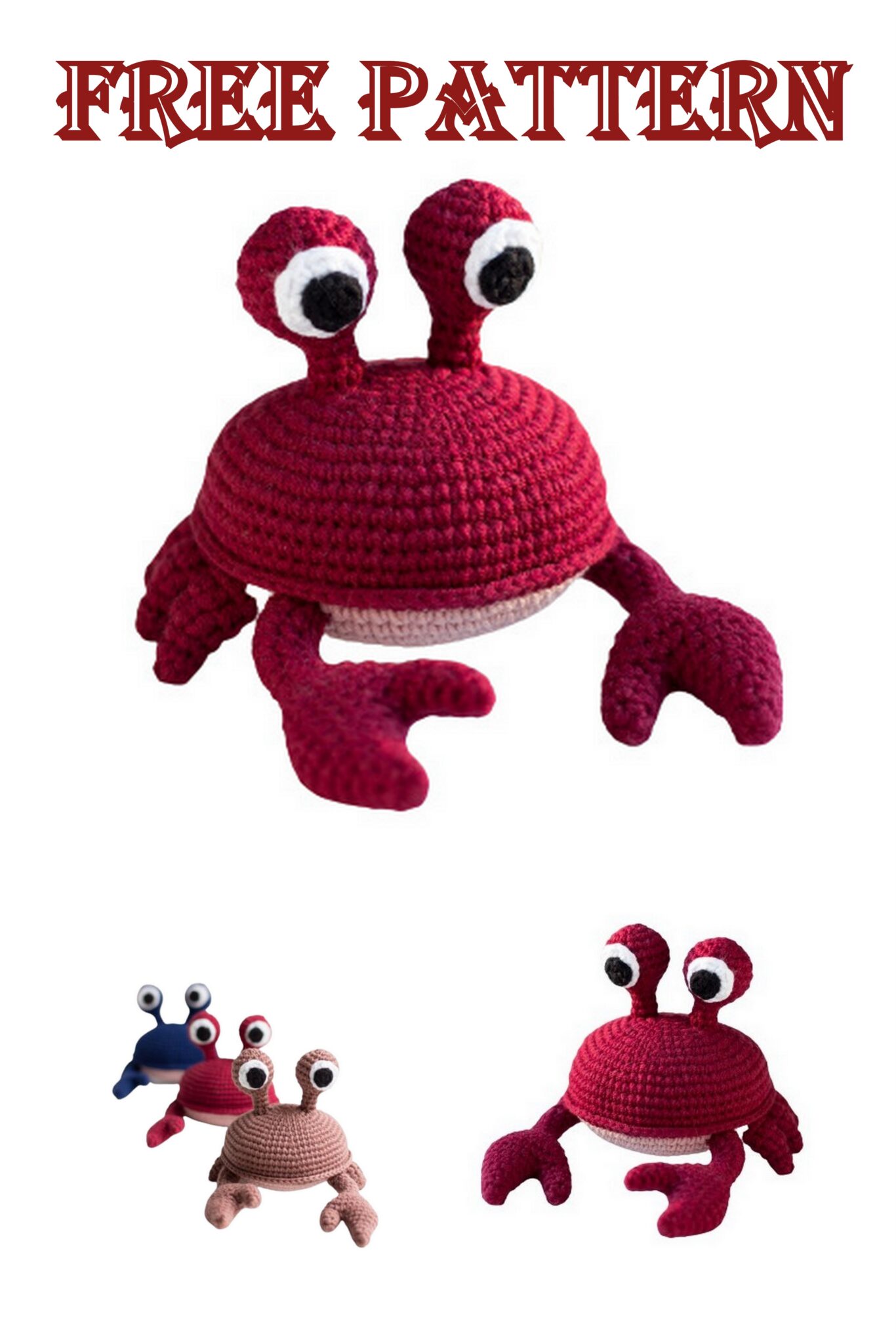 Amigurumi Crab Free Pattern - Amigurumi Patterns