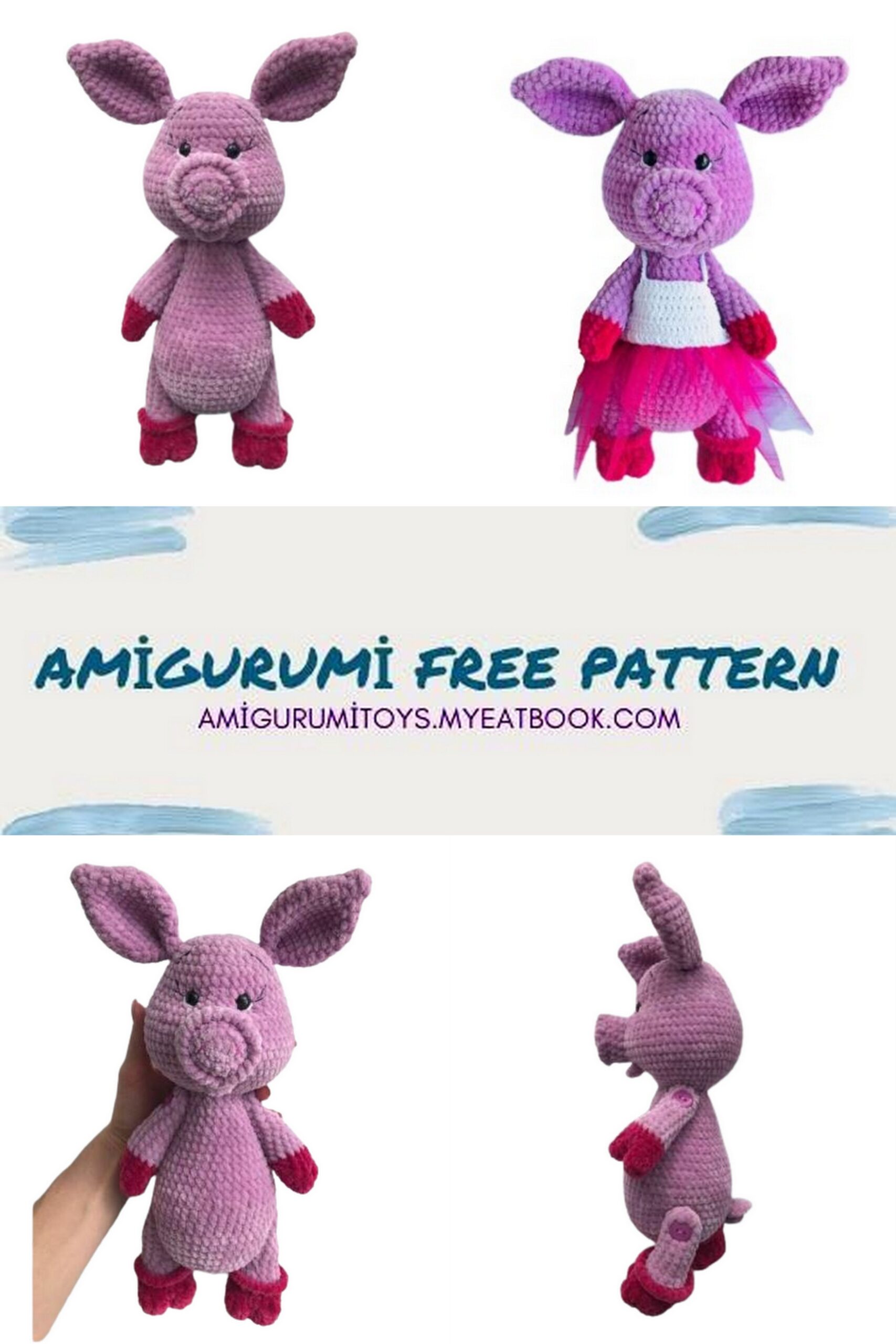 Amigurumi Plush Pig Free Pattern - Amigurumi Patterns