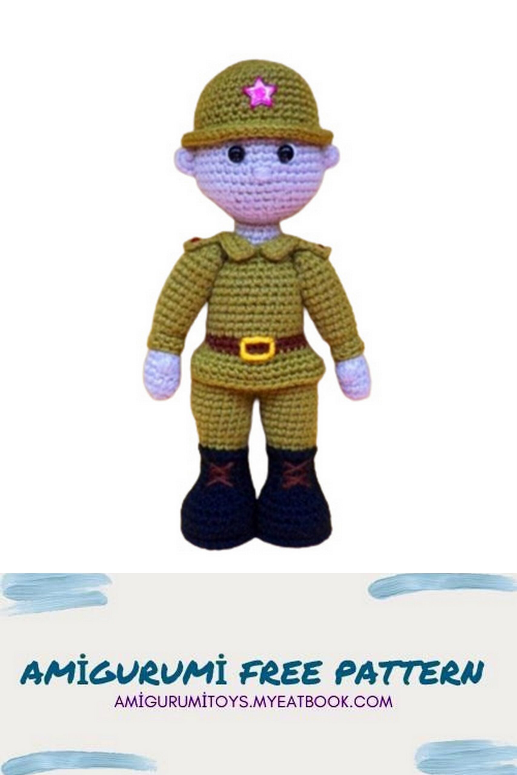 Amigurumi Big Soldier Free Pattern - Amigurumi Patterns