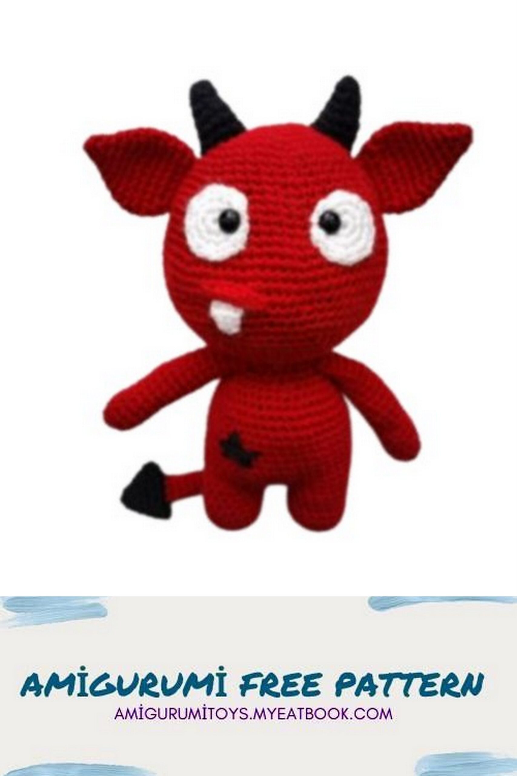 Amigurumi Devil Benny Free Pattern - Amigurumi Patterns