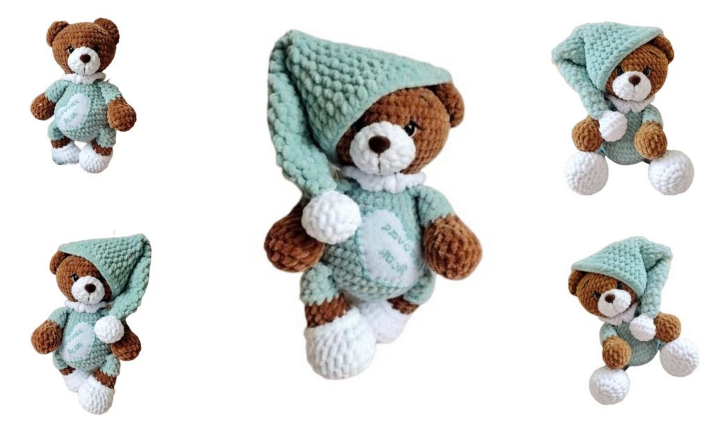 Amigurumi Pajamas Bear and Bunny Free Pattern - Amigurumi toys