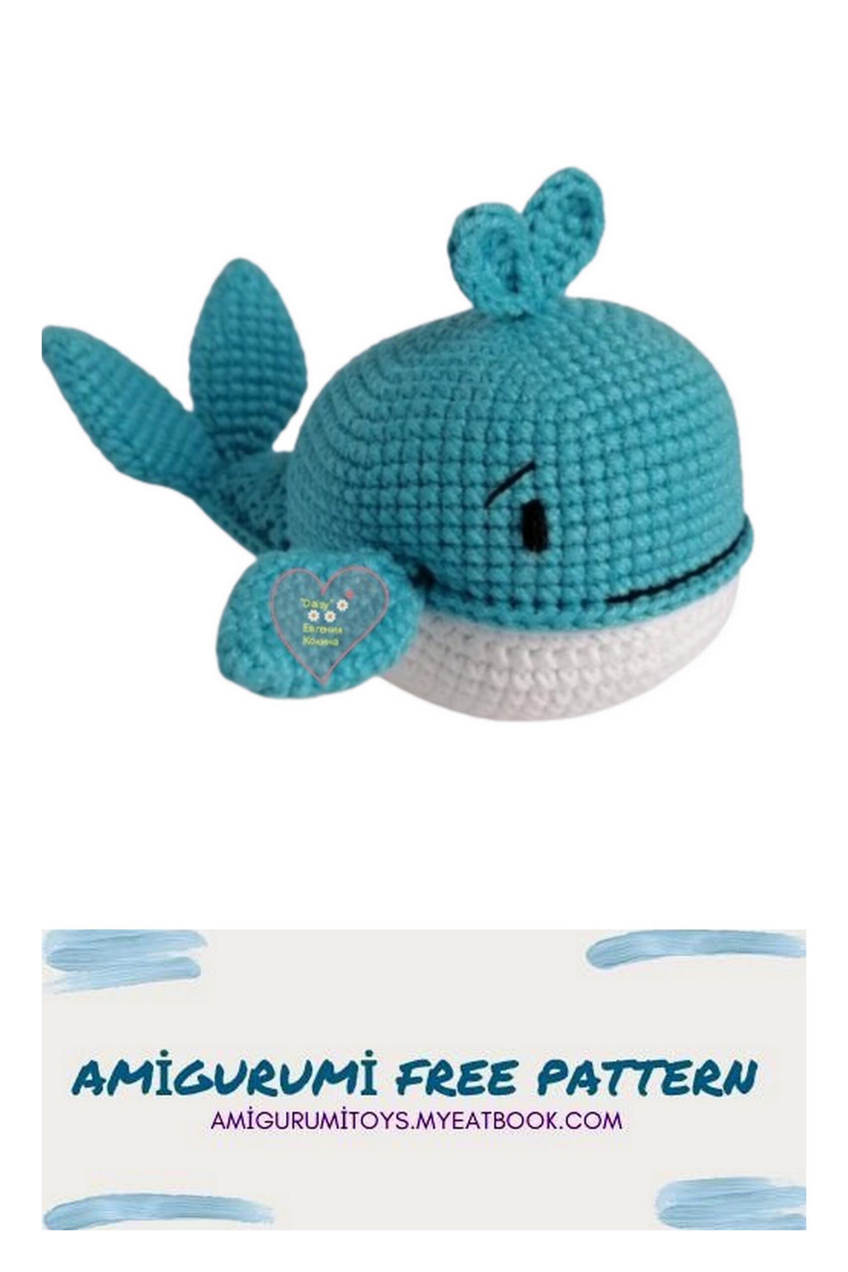 Amigurumi cute whale Free Pattern - Amigurumi Patterns