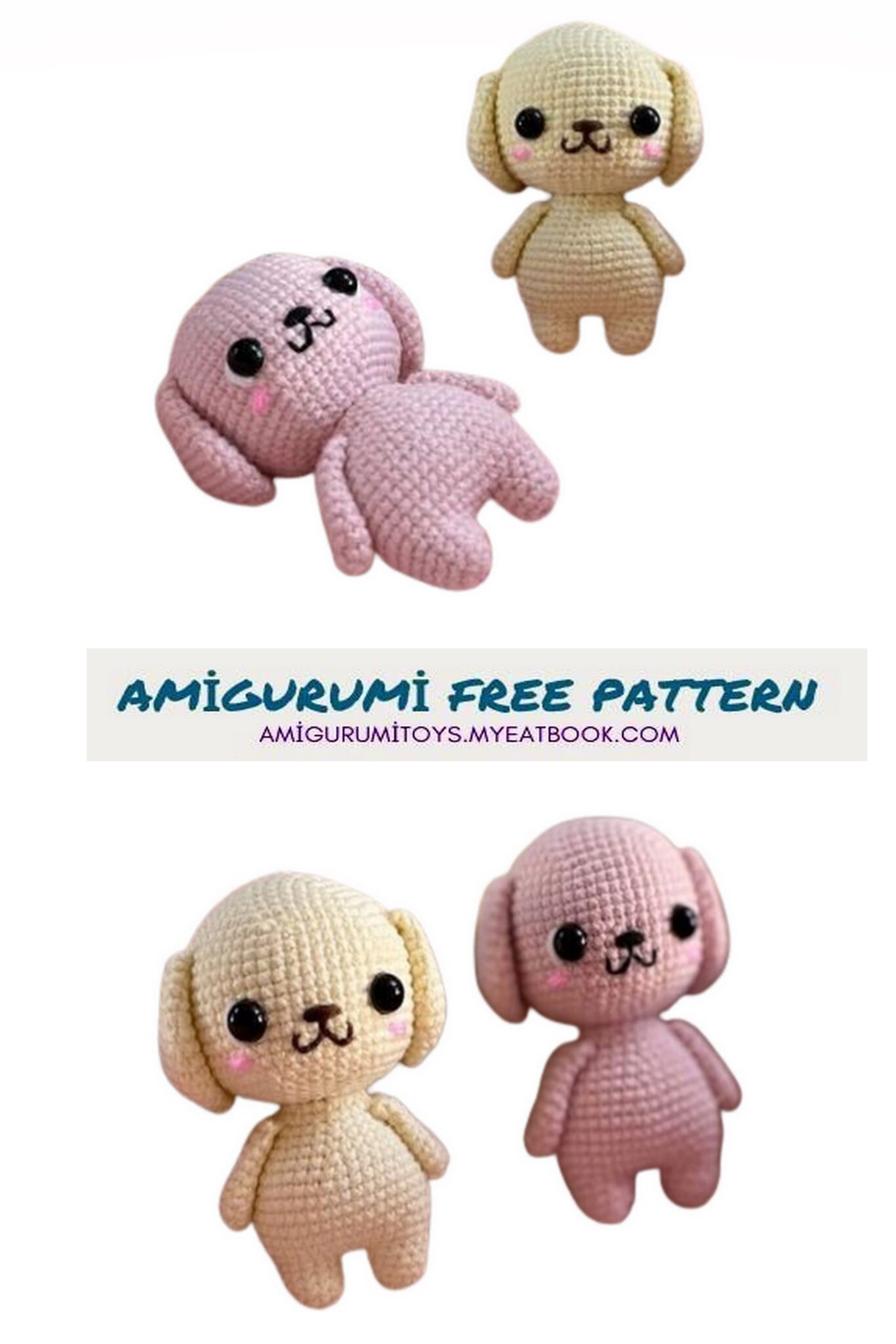Amigurumi Cute Puppy Free Pattern - Amigurumi Patterns