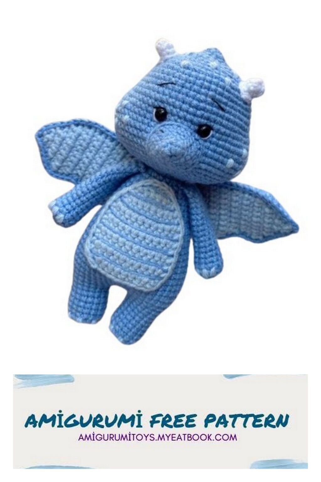 Amigurumi Cute Mini Dragon Free Pattern - Amigurumi Patterns