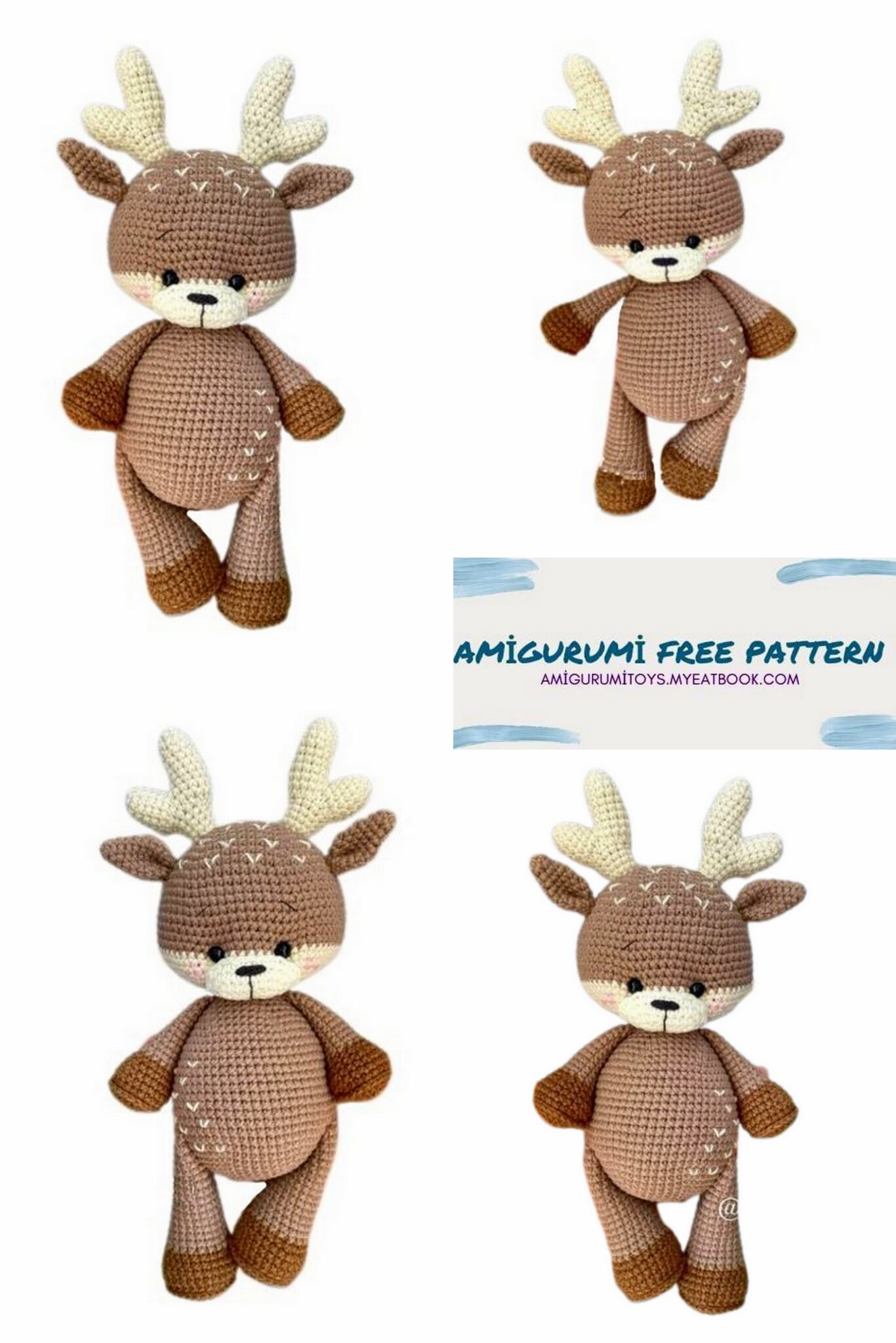 Amigurumi Fawn Free Crochet Pattern - Amigurumi Patterns