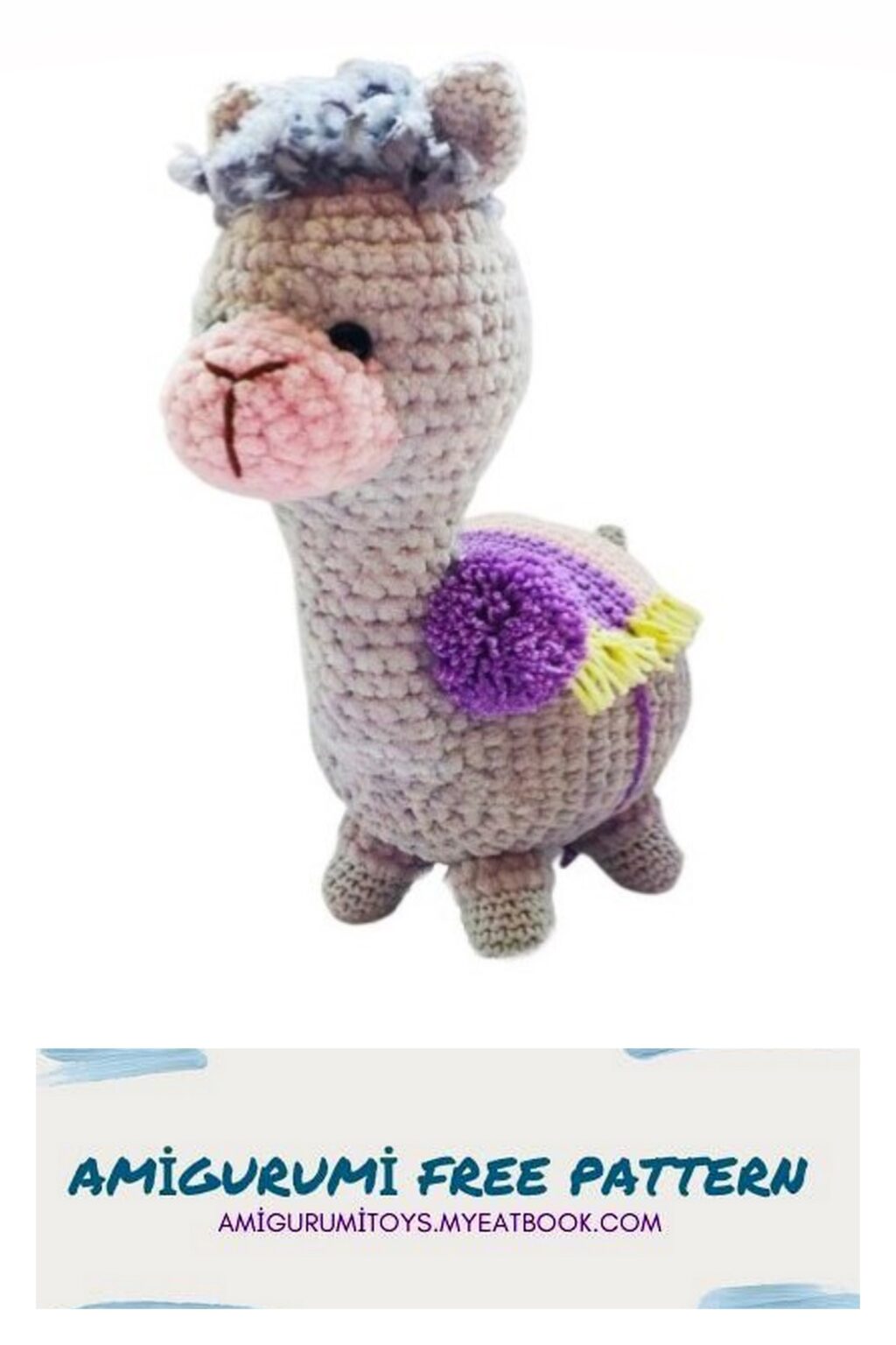 Amigurumi Llama baby Crochet Free Pattern - Amigurumi Patterns
