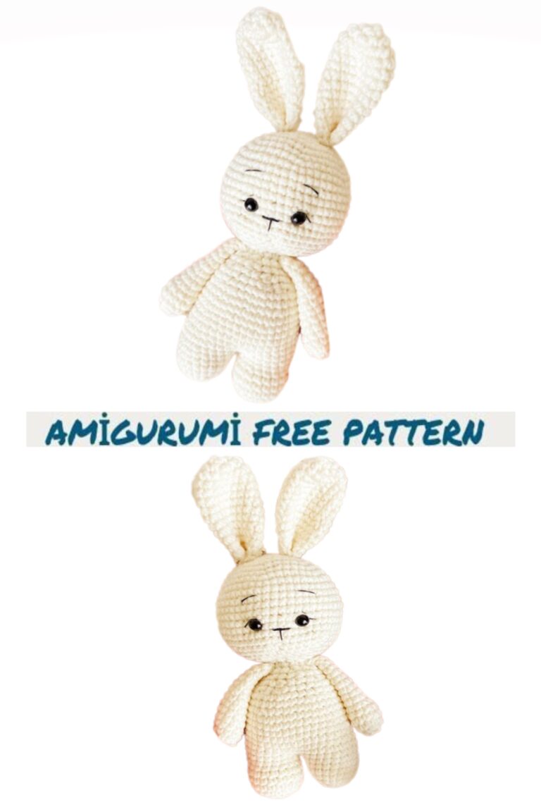 Amigurumi Beginner Bunny Crochet Free Pattern - Amigurumi Patterns