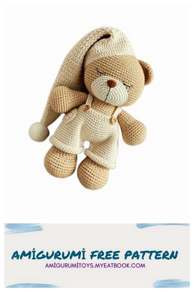 Amigurumi Bear in pajamas Free Pattern - Amigurumi Patterns