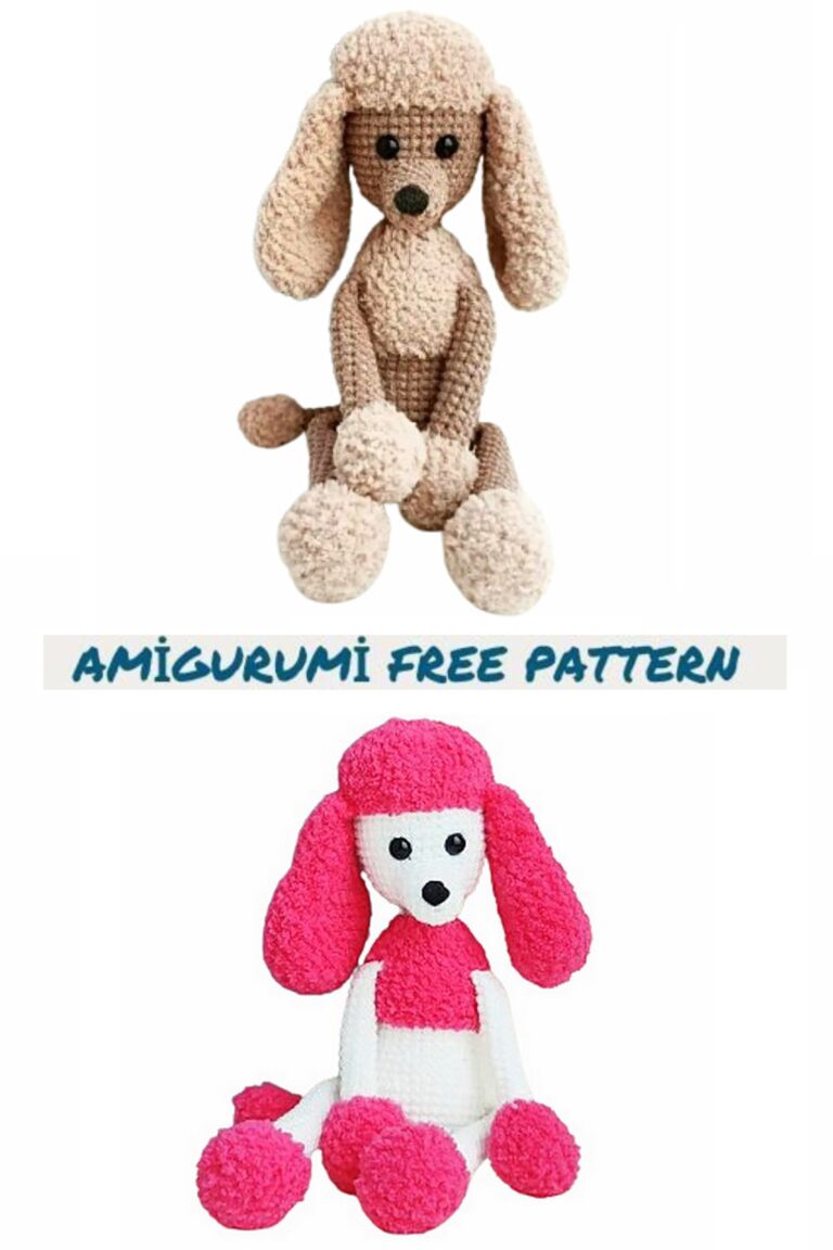 Free Poodle Dog Amigurumi Pattern - Amigurumi Patterns