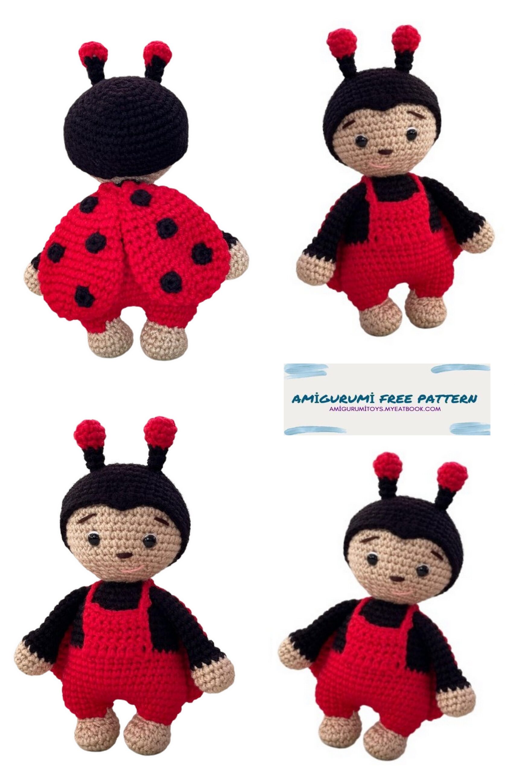 Create Your Own Adorable Ladybug Amigurumi: Free Crochet Pattern ...