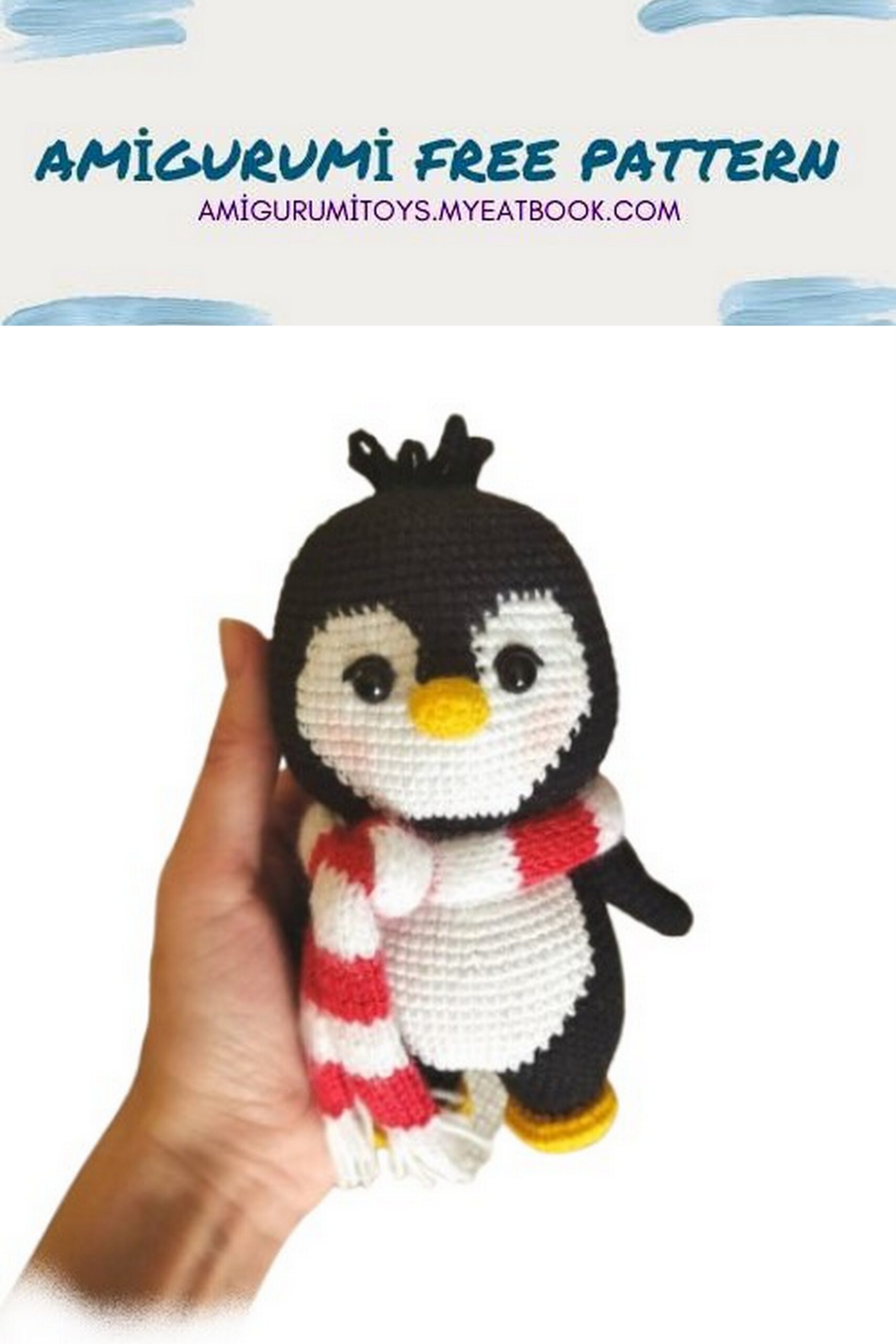 Little penguin Crochet Free Pattern - Amigurumi Patterns
